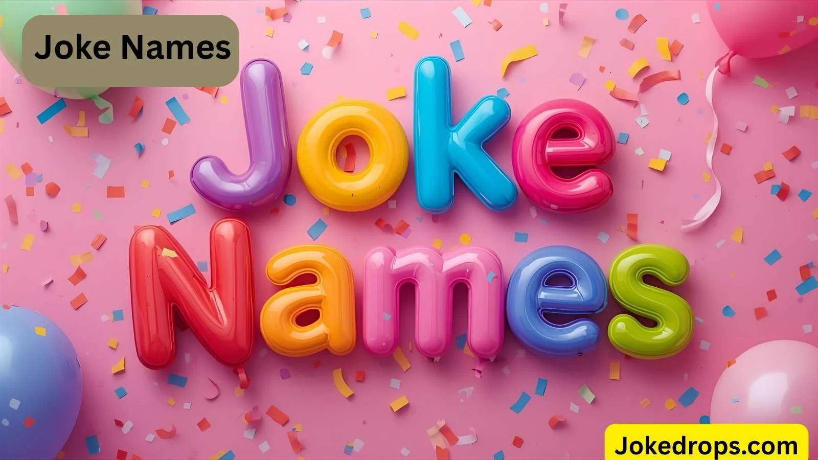 😂 Best Ever Joke Names 2025 – Updated & Trendy