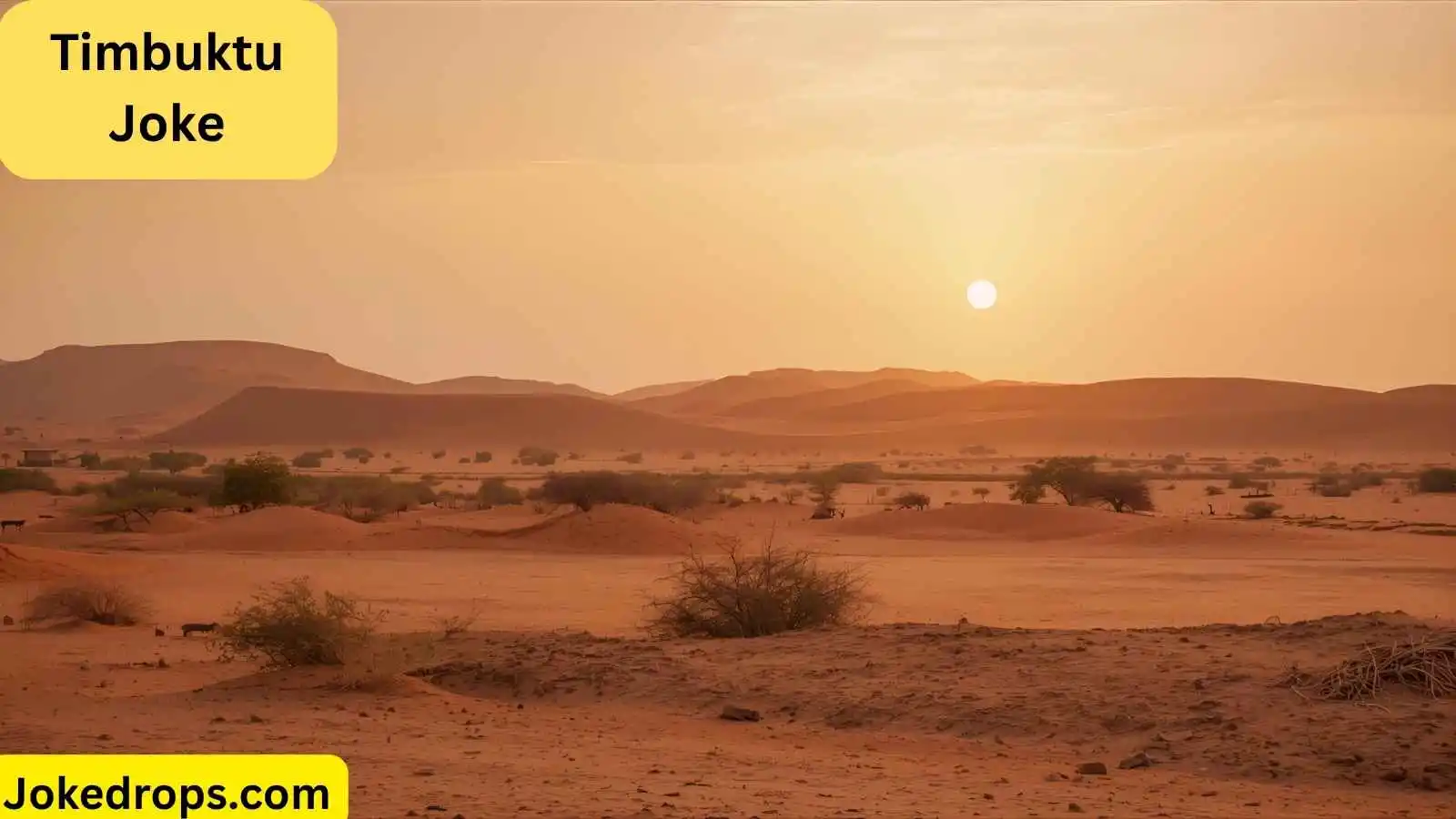 Timbuktu Joke: A Clever Poem That Always Gets People Laughing